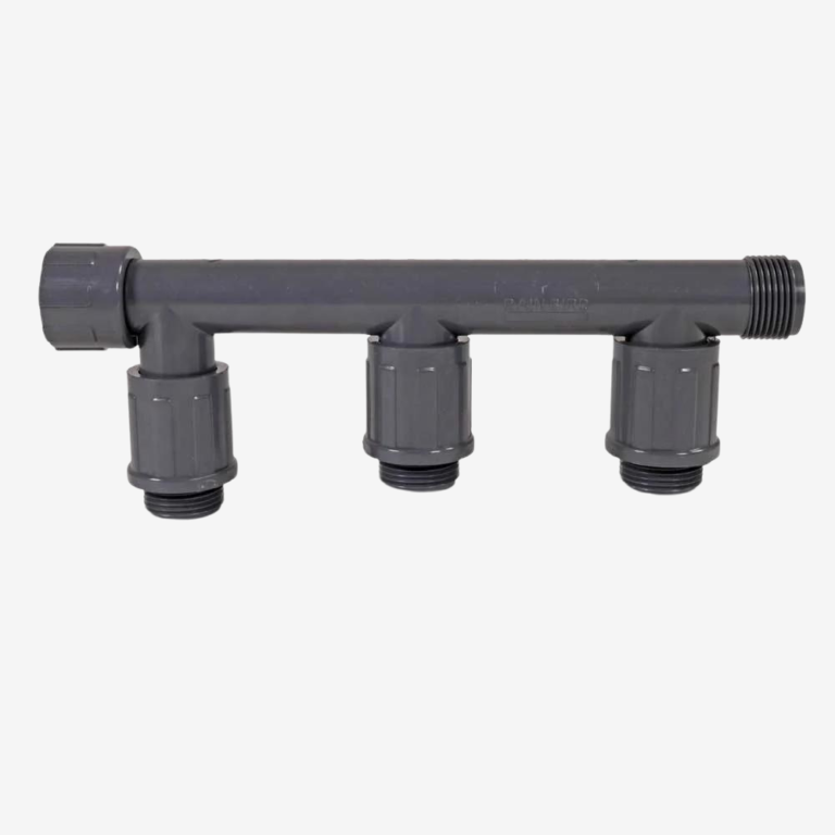PVC-Verteiler mit 3 Ausgängen 1" AG - MHB Beregnung