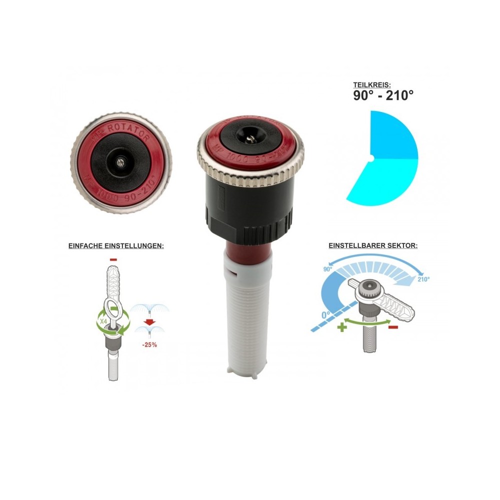 MP1000 - 90° - 210° - MHB Beregnung